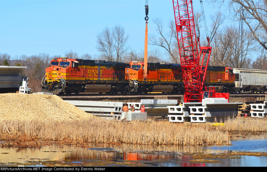 BNSF 4776, BNSF's Aurora Sub.